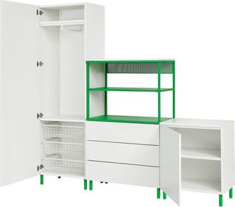 IKEA PLATSA Kleiderschrank m 2 Türen+3Schubl