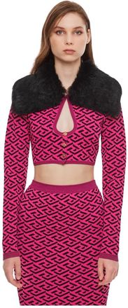 Versace Femme, Vestes, Rose, Taille: 36 FR Blazers