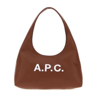 A.P.C. Ninon Kleine Schultertasche - - Bags - Damen - Braun - ONE SIZE