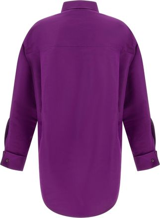 Balenciaga Pure Silk Shirt - Purple