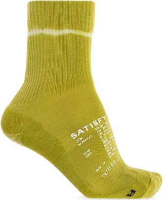 SATISFY Satisfy, Homme, Sous-v&ecirc;tements, Vert, Taille: L Chaussettes Montantes en Laine M&eacute;rinos et Nylon