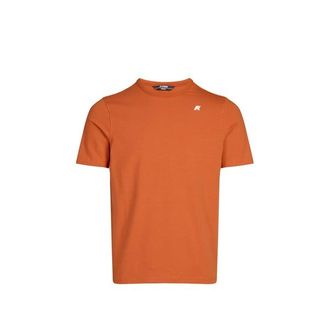 K-Way T-shirt en jersey de coton m&eacute;lang&eacute;