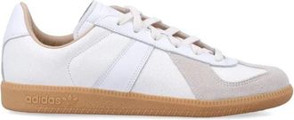 adidas Low-Top Sneaker - Cracked-Effect Leather Sneakers With T-Toe Design - Gr. 7_5 - in Wei&szlig; - f&uuml;r Damen