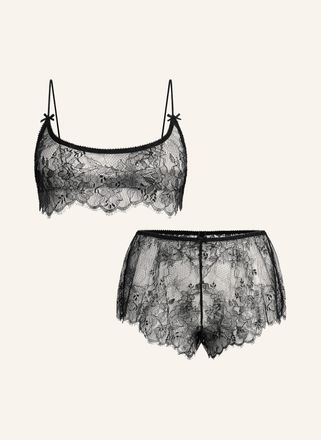 SKIMS Skims Set Ultra Fine: Bustier Und Panty schwarz