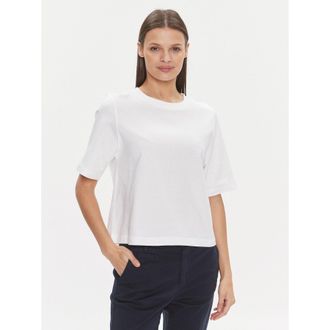 Benetton United Colors Of Benetton T-Shirt 3BL0E17G5 Wei&szlig; Boxy Fit