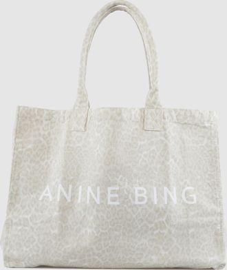 Anine Bing Tote Bag Leo Print