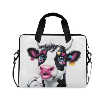 Alaza Sac pour ordinateur portable de 40,6 à 15,6 pouces - Joli sac à bandoulière Capybara pour ordinateur portable de 40,6 à 15,6 pouces - Pour homme et fe