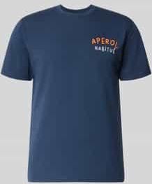 MC2 Saint Barth T-Shirt mit Label-Prints Modell PORTLAND