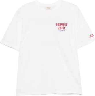 MC2 Saint Barth Homme, Tops, Blanc, Taille: S T-Chemises