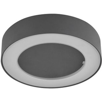 Globo Lighting Lampe dext&eacute;rieur led anthracite 1x led &aacute; 12W dont 12 watts en aluminium opale moul&eacute; sous pression IP65