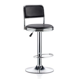 Generic Barhocker, Tresenst&uuml;hle, verstellbare Drehhocker, Barst&uuml;hle mit PU-Lederbezug