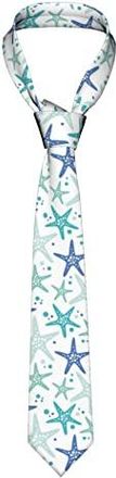Generic Cravate Homme Mignonne &Eacute;toile De Mer Bleue Confortable Tie R&eacute;glable Cravate Pour Homme Pour L&Eacute;cole Accessoires C&eacute;l&eacute;brations