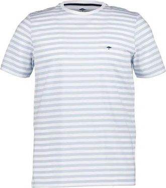 Fynch-Hatton Fynch-Hatton Herren T-Shirt blau Baumwolle