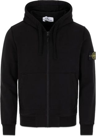 Stone Island Homme, Sweatshirts et sweats à capuche, Noir, Taille: 2XL SweaT-shirt à capuche zippé
