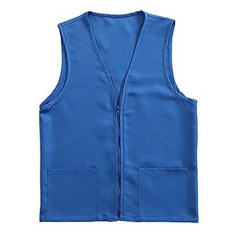 Generic Gilet dactivit&eacute; postulante pour adulte - Gilet de supermarch&eacute; - V&ecirc;tements de travail - Gilet bouffant long pour femme, BU1., 3XL