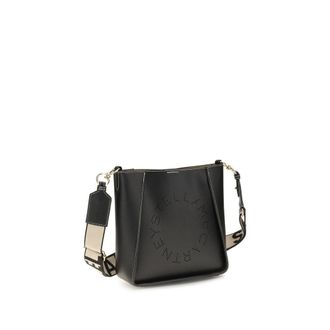 Stella McCartney Womens Black Polyethylene Shoulder Bag