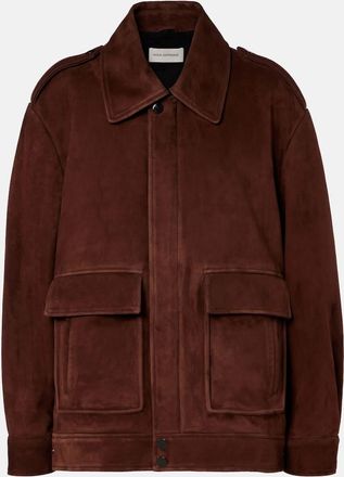 Nour Hammour Feldjacke Drey aus Veloursleder