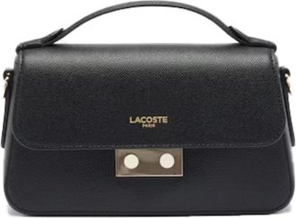 Lacoste Femme, Sacs, Noir, Taille: ONE Size Sac bandouli&egrave;re Champs-&Eacute;lys&eacute;es