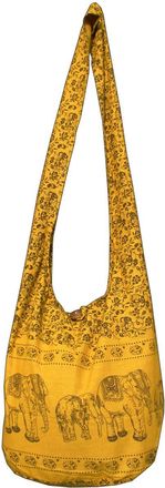 Panasiam Shoulderbag elephant, golden yellow, M