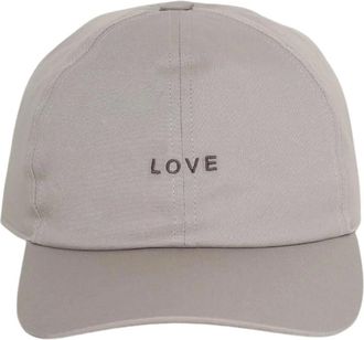 Rick Owens unisex, Accessoires, Beige, Taille: S Love Baseball Cap