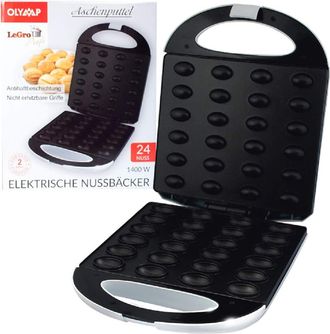 Olymp Elektrischer Backautomat Nussb&auml;ckerAshenputtel f&uuml;r 24 St&uuml;ck