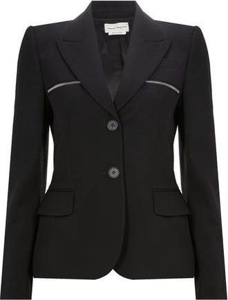 Alexander McQueen Veste de tailleur cintr&eacute;e