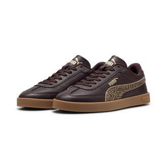 Puma Sneakers Club II Era Feline Femme, Accessoires, Marron, 35.5