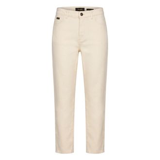 Moorer Denimhose mit hoher Taille und Taschen - - Jeans - Damen - Beige - S