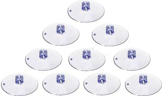 Generic 10 St&uuml;ck Starker Saugnapf Transparent Saugnapf Wandhaken f&uuml;r K&uuml;che Bad Fenster Saugnapf Wandhaken Durability