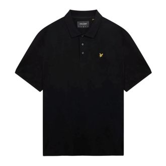 Lyle & Scott Zeitloses Baumwoll-Poloshirt - - Tops - Herren - Schwarzk - XL