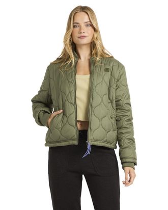 Billabong Cuesta - Bomber Jacket for Women - Bomberjacke - Frauen - XL - Gr&uuml;n