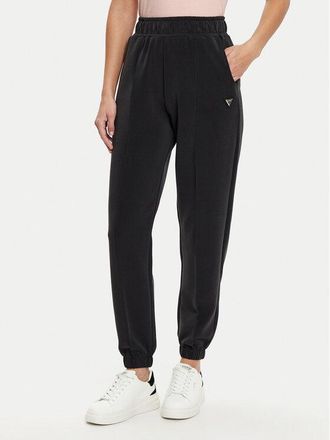 Guess Jogginghose V5RB11 KCAY2 Schwarz Regular Fit