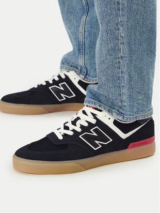 New Balance Sneakers aus Stoff Numeric 574 Vulc UN574VBA Schwarz