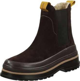 GANT FOOTWEAR Damen WINTLY Chelsea-Stiefel, Coffee Brown, 40 EU