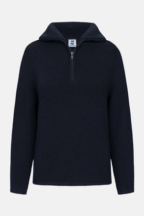 Hanseheld Damen Troyer Hanseheld Schurwolle Marine-Blau