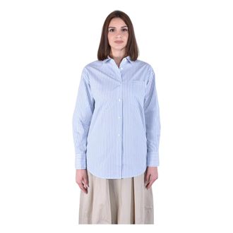 Woolrich Boyfriend Shirt - - Blouses & Shirts - Damen - Blau - XS