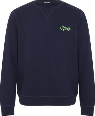 Chiemsee Sweatshirt im Label-Look