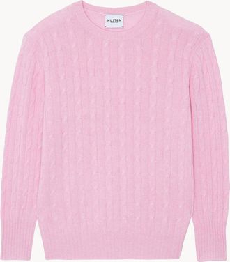 Kujten Pull cachemire col rond torsadé, 4 fils - Pull Tomi