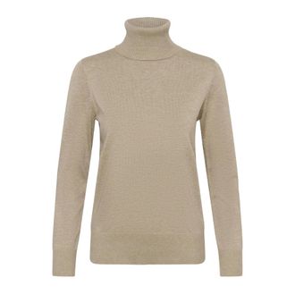 Saint Tropez Rollkragenpullover - - Knitwear - Damen - Grau - S