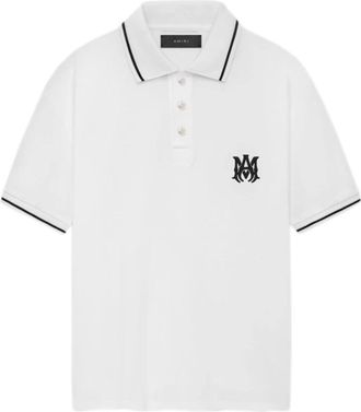 Amiri Homme, Tops, Blanc, Taille: M MA Core Logo Polo