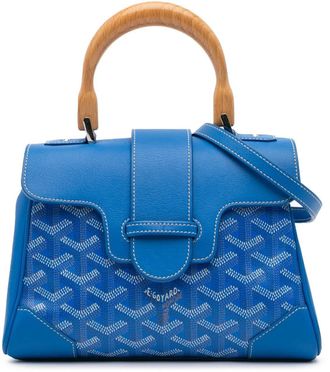 Goyard Hobo Bags - Mini Goyardine Saigon Souple - Gr. unisize - in Blau - f&uuml;r Damen