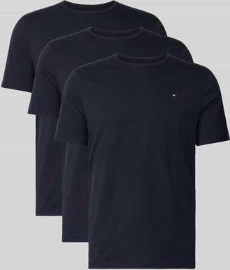 Tommy Hilfiger T-Shirt Set aus reiner Baumwolle im 3er-Pack