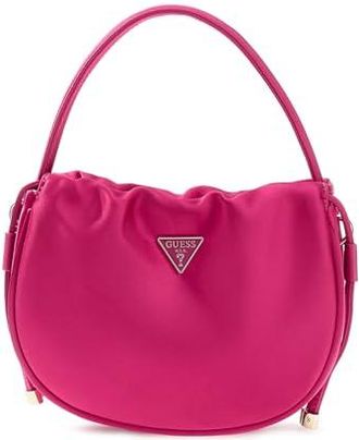 Guess sac &agrave; &eacute;paule bandouli&egrave;re sac &agrave; main Elsie Mini Pouch Fuchsia pourpre