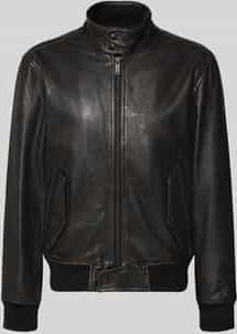 Strellson Regular Fit Jacke aus echtem Lammleder Modell BERKELY