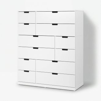 IKEA NORDLI Kommode mit 12 Schubladen
