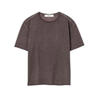 S&eacute;fr Mauro T-Shirt - - Tops - Herren - Braun - S