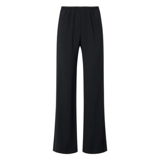 Forte_Forte Femme, Pantalons, Noir, Taille: 40 FR Pantalon Palazzo Modèle 14060