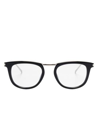 Saint Laurent Eyewear lunettes de vue &agrave; monture carr&eacute;e - Noir