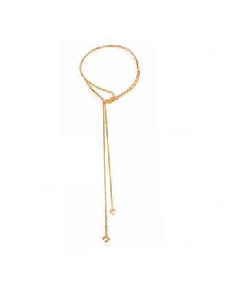 Elisabetta Franchi Halskette CO-74B-67E2-V340 Goldfarben