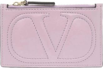 Valentino Garavani VLogo Signature Kartenetui - - Accessories - Damen - Rosa - ONE SIZE